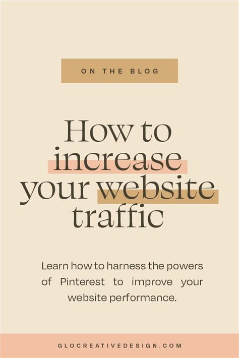 my 1 secret to improve your website performance web design tips small business website traffic