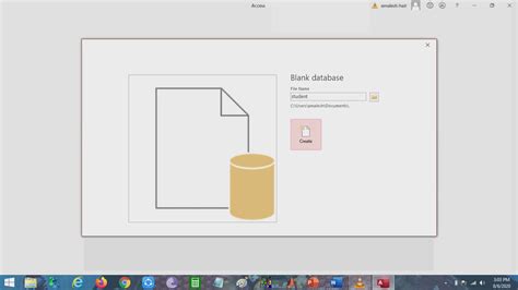 Cbse Class 8 Computer Topic Ms Access 2010 Practical Part Youtube
