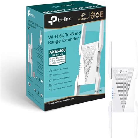 Tp Link Axe Re Xe Mesh Wi Fi E Range Extender