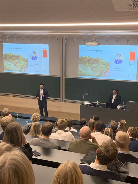 Lorenzo Tracanna On Linkedin Yesterday I Was At Aarhus University Pitching Novozymes Global