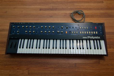 Matrixsynth Restored Korg Polysix Analog Polyphonic Synthesizer