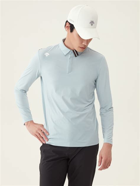 데상트골프 남성 냉감 긴팔 티셔츠 Do12mftl33descente Golf