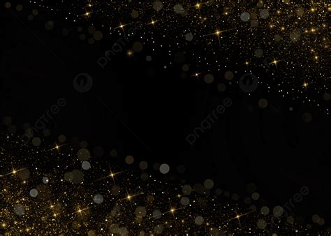 우아하고 꿈꾸는 검은색과 금색 배경 블랙 골드 대비 입자 배경 꿈꾸는 듯한 디자인 배경 일러스트 및 사진 무료 다운로드 Pngtree