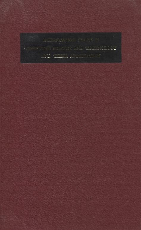 Annual Review In Automatic Programming Volume 2 Book Computing History