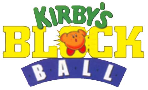 Kirbys Block Ball Logopedia Fandom