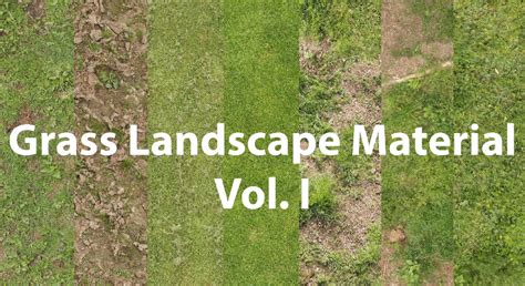 Grass Landscape Material Vol I In Materials Ue Marketplace
