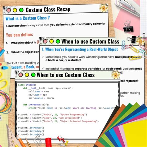 When To Use Custom Class In Python Programming Complete Coding Lessons