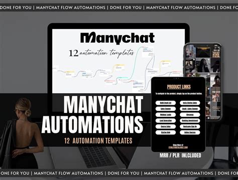Manychat Automation Flows With Private Label Rights Plr And Master