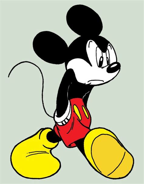 Grumpy Mickey Mouse By Jongraywb On Deviantart Mickey Mouse Cartoon Mickey Mickey Mouse Drawings