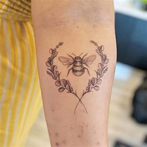 Bumble Bee Tattoo Meaning Hard Work Joy And Community