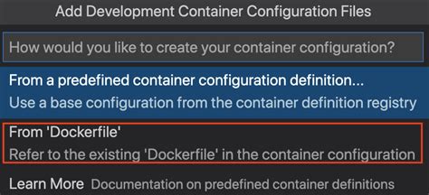 Vscode Remote Containers 事始め