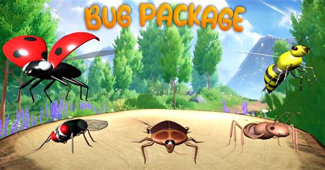 Insect Bug Package Part 1 Characters Unity Asset Store