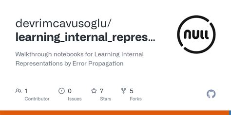 Github Devrimcavusoglu Learning Internal Representations Walkthrough Notebooks For Learning