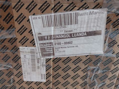 Atlas Copco 1613 7398 80 Air Filter Element Aeliya Marine