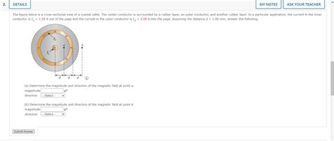 Solved Conductor Is I1104 A Out Of The Page And The