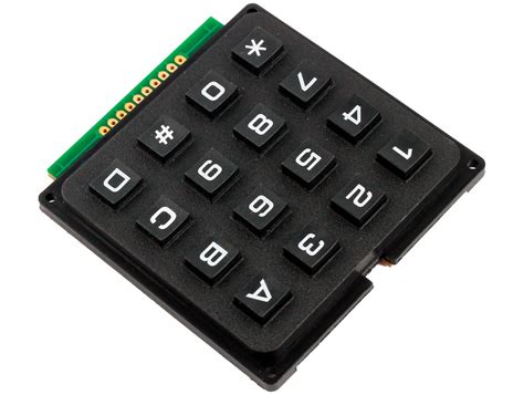 Teclado Matricial x Teclas Rígido Usinainfo