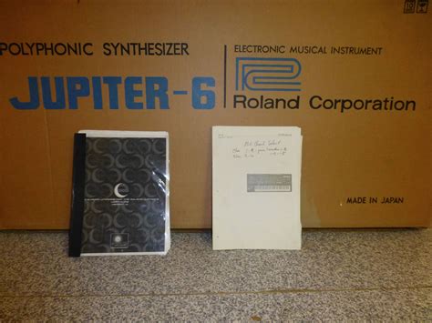 Matrixsynth Roland Jupiter 6 Synthesizer W Europa Mod And Original Box