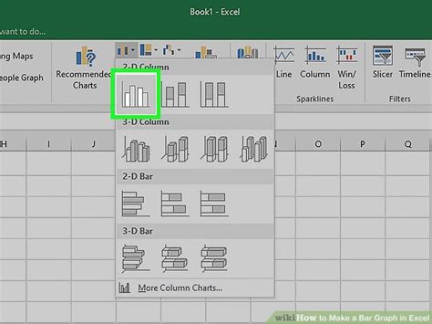 How To Make A Bar Graph In Excel 9 Steps With Pictures