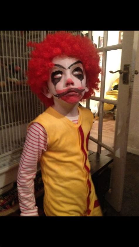 Zombie Ronald Mcdonald Ronald Mcdonald Costume Ronald Mcdonald Ronald