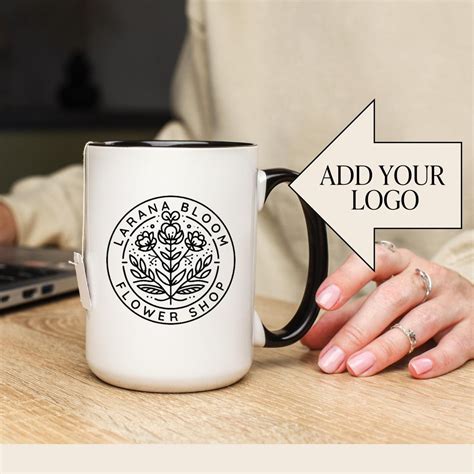 Custom Logo Mug Business Swag Corporate And Employee T Etsy