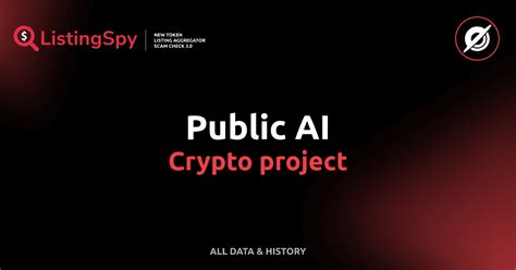 Public Ai Crypto Project Public Token Listings Events Analysis Listingspy