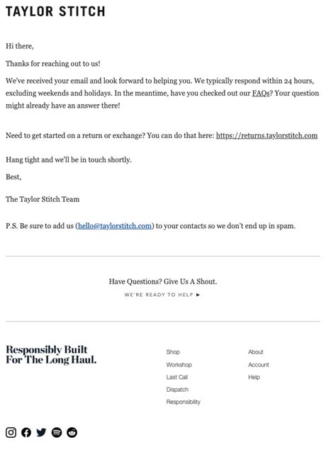 Decoding Customer Service Real Examples Of Auto Reply Emails Youll