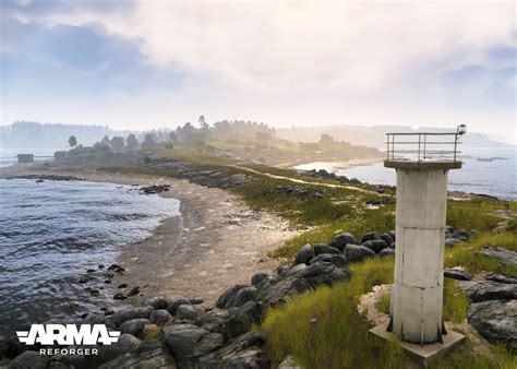 Arma Reforger Coastal Lookout Tower Poster Picture Metal Print