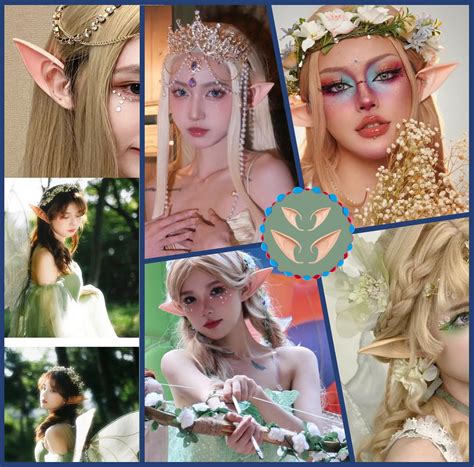 10 Pair Fairy Pixie Elf Ears Latex Fairy Pixie Elf