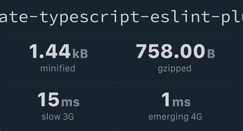 Cnp Template Typescript Eslint Plugin Bundlephobia