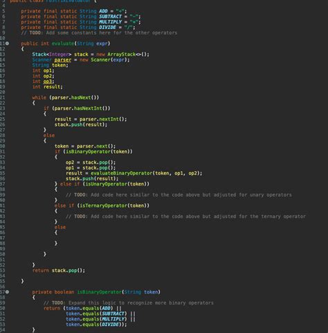 Solved Enhanced Postfix Evaluator Problem Description: In | Chegg.com
