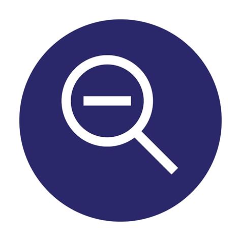 Premium Vector Magnifying Glass Icon