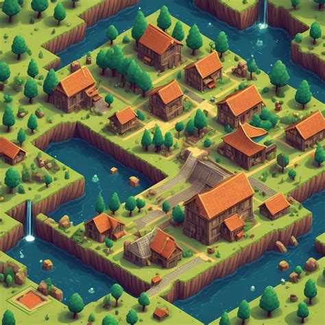 Isometric Tilemap Art Stable Diffusion Online