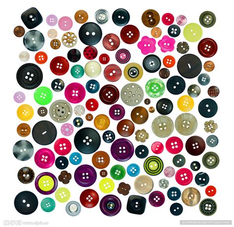 扣子设计图 图片素材 其他 设计图库 昵图网