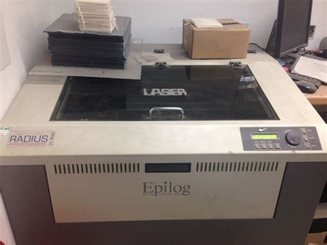 Epilog Radius Engraving Laser Machine For Sale From United Kingdom