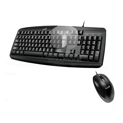 Teclado Genius + Mouse Smart KM-200 USB Multimedia Black - Technology