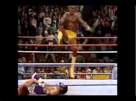 Hulk Hogan Atomic Leg Drop Tribute Youtube