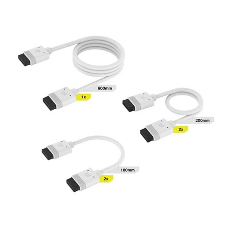 Corsair Icue Link Cable Kit White Billig