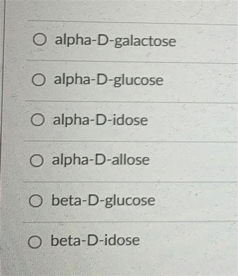 Solved What Is The Name Of The Non Reducing Monosaccharide