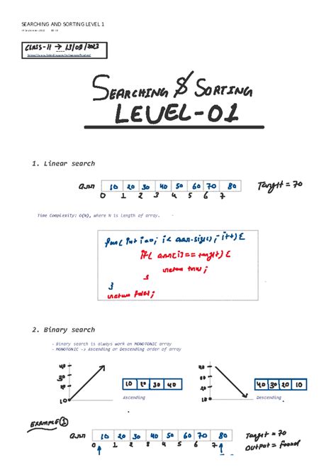 Dsa Notes Of Class 11 By Manoj Kumar Linkedininmanojoffcialmj 1