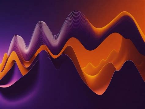 Premium Ai Image Abstract Gradient Abstract Wireframe Background