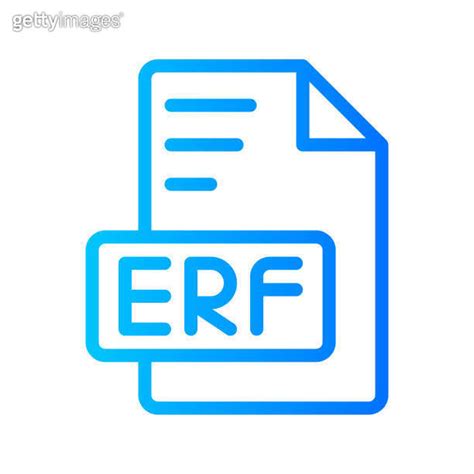 Erf Document File Picture Gradient Icon Format File Type Icons Symbol