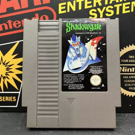 Shadowgate Nintendo Entertainment System Nes Gc Pal Tested Free Tracked