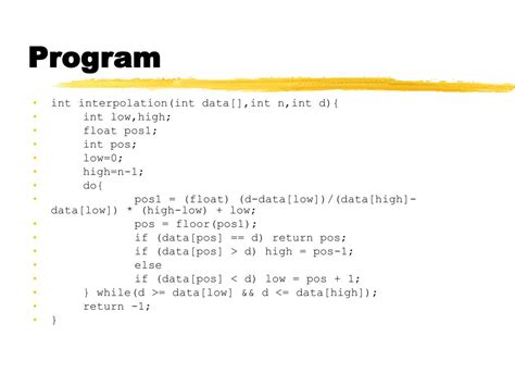 ppt struktur data 2 searching array powerpoint presentation free