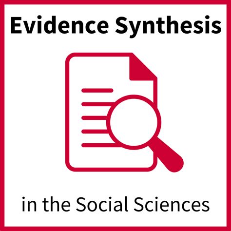Evidence Synthesis Workshop Series Julia Anne Maxwell