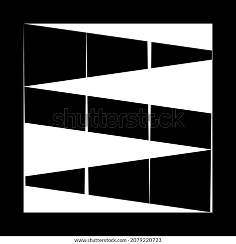 triangular edgy geometric pattern texture intersecting stock vector