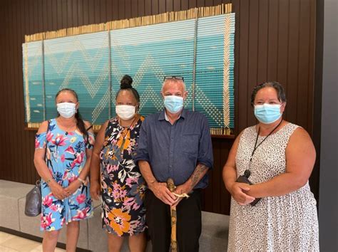 Today A Small Karakia Led By One Of Our Kaumātua Nick Hawke Was Held To Bless This Beautiful