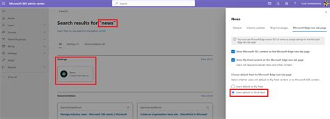 Microsoft Edge Enterprise new tab page | Microsoft Learn