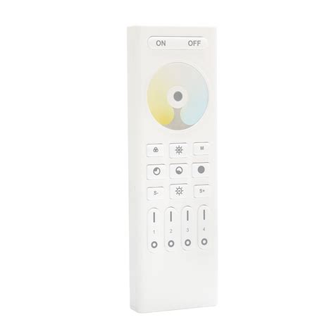 Rc02rf 24ghz Rf 4 Zone Dual White Remote Controller Derun Led