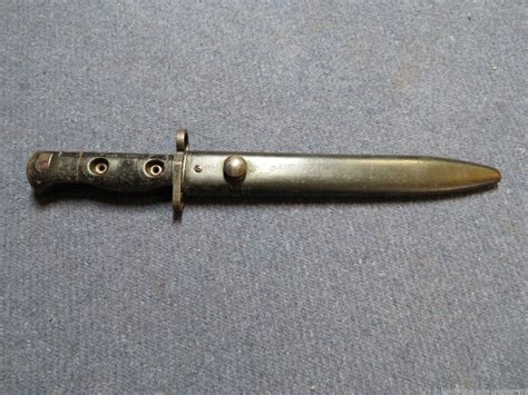 British L1a3 Bayonet For L1a1 Fal Rifle Dated 1960 W Scabbard