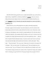 AP ENG SUMMER ASSIGNMENT F CATCH Pdf Idsel R AP ENG Catch SEX SEX SEX Sexless